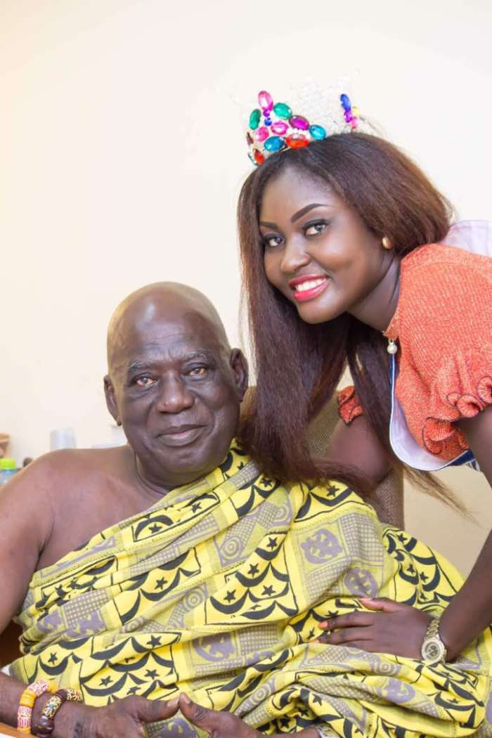 Miss Commonwealth Ghana Princess Duncan Visits Swedru And Cape Coast ...