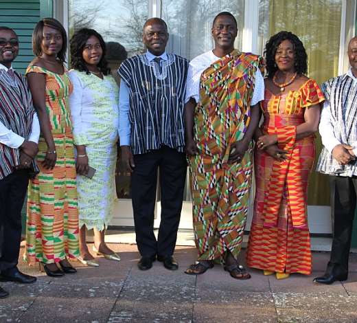 Reception After H.e. Ramses Joseph Cleland Presents His Letters Of ...