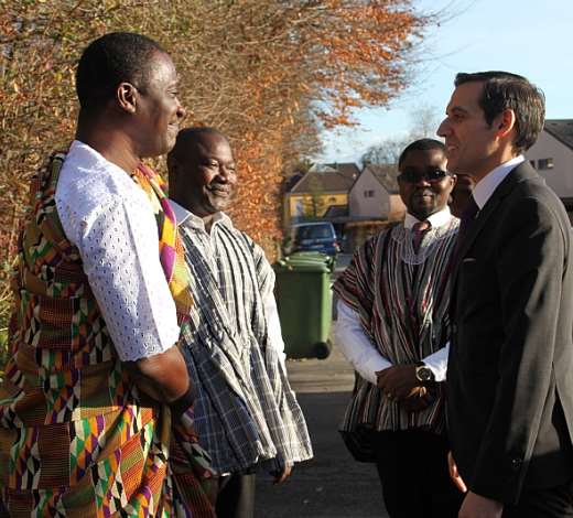 Reception After H.e. Ramses Joseph Cleland Presents His Letters Of ...