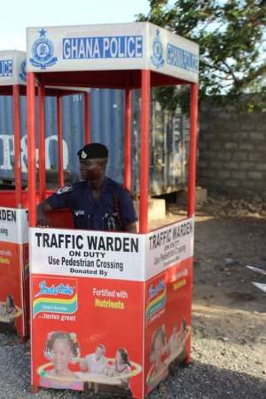 Indomie brand owners donate booths to Police