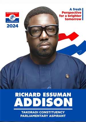I represent the new breath Takoradi needs — Richard Addison