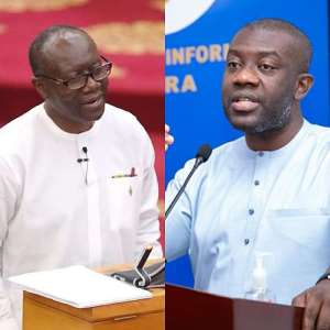 OFFICIAL: Ken Ofori-Atta, Kojo Oppong Nkrumah, 11 other Ministers yanked