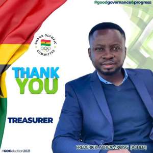 GFA Executive Council Member Frederick Acheampong elected as GOC Treasure