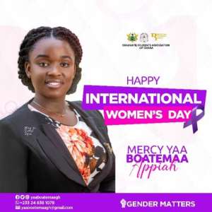 Mercy Yaa Boatemaa Appiah, GRASAG Gender Commissioner Hopeful marks ...