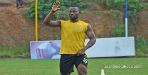 Striker Sadick Adams Close To Injury Return