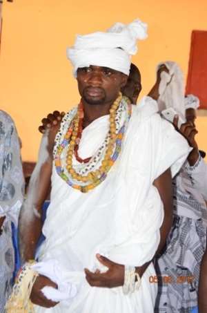 Tanyigbe installs paramount chief