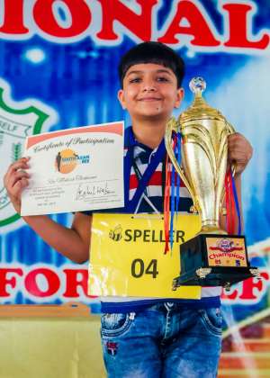 DPSI Director's Son Tops All In South Asian Spelling Bee Contest