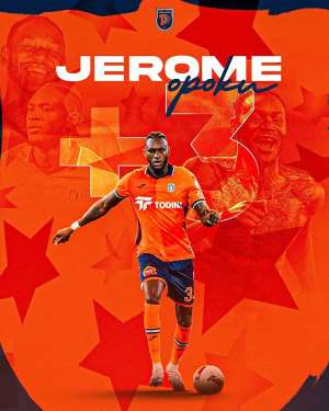 Turkish side Istanbul Basaksehir signs Ghana defender Jerome Opoku ...