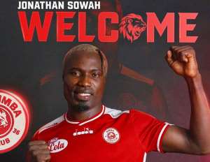 Tanzanian side Simba SC announce signing of striker Jonathan Sowah