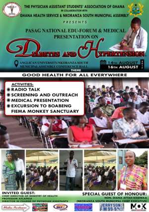 Physician Assistants Students To Establish Diabetes & Hypertension ...