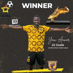 Yaw Annor wasn't celebrated enough for winning 2021/22 GHPL Goal King ...