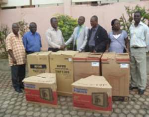 Odotobri donates towards Best Teacher Awards at Obuasi