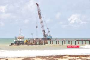 Ada sea defence project on course