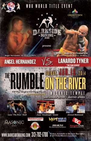 Tyner And Hernandez Clash For WBU Title In Detroit On 10th January
