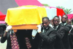 Dan Lartey Laid To Rest