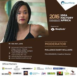 Mallence Bart Williams To Co-Host Idea Factory Africa Conference