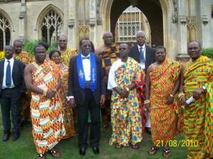 Daasebre Oti Boateng invested VC of World Academy of Letters