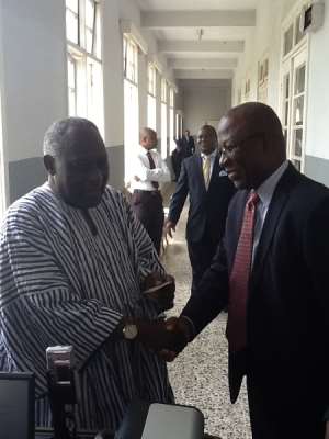 Members of Council of State receive Ghana Cards from NIA