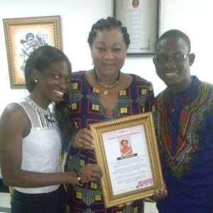 KristocrazyGH Honours Rev. Dr Joyce Aryee