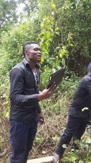 PHOTOS: Ghana defender Seth Owusu lays late mum to rest