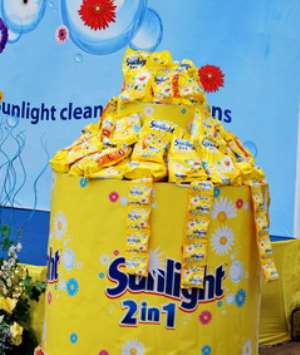 Unilever launches Sunlight 2-in-1 washing powder