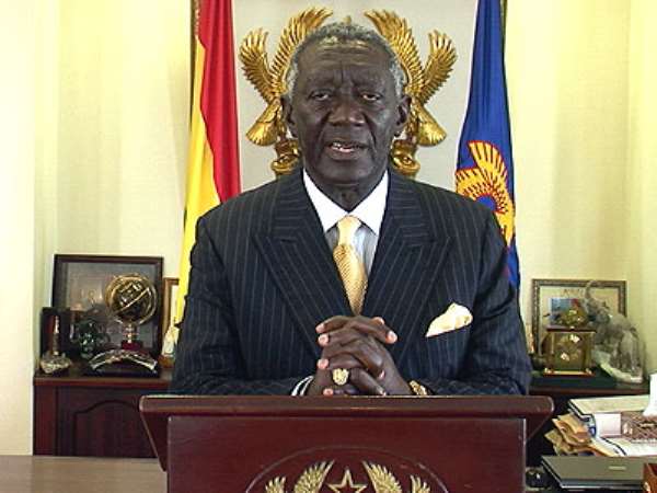 President Kufuor To Give Account Before Parliament