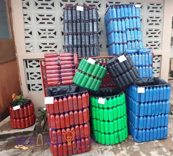 This Young Ghanaian Has Kept Used Plastic Bottles For 10 Years And The ...