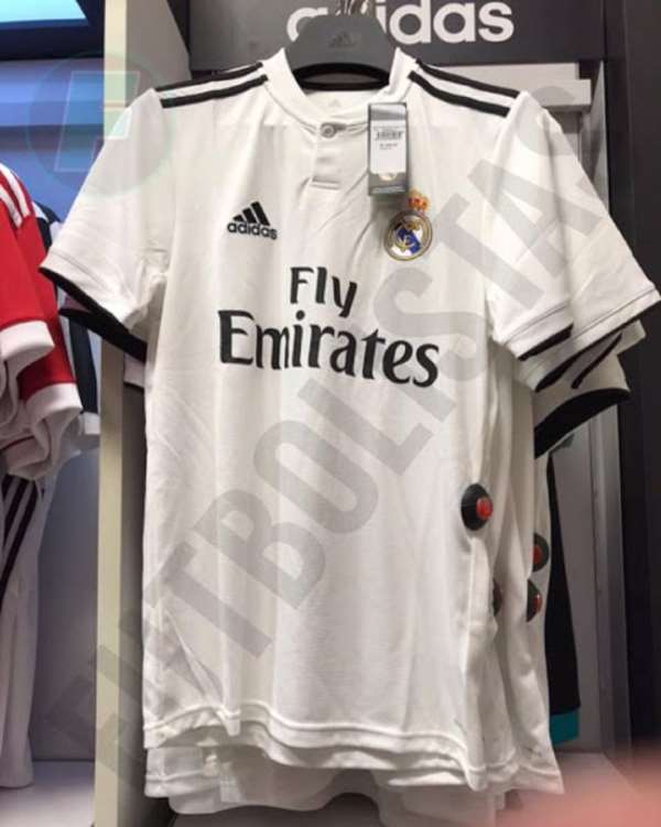 PHOTOS... Real Madrid's Home Kit For 2018-19 Revealed