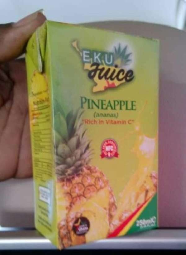 COVID 19: Ekumfi Juice made from pineapple & ginger boost immune System