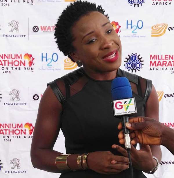 Naa Ashorkor To Lead 2016 Millennium Marathon