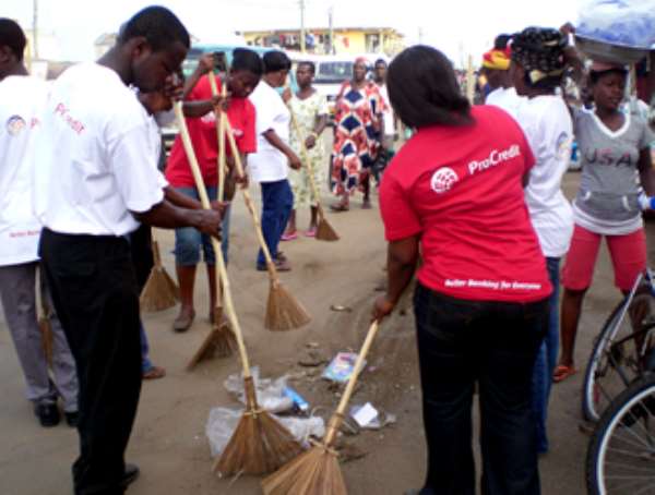 Daily Cleaning campaign in Ghana a must