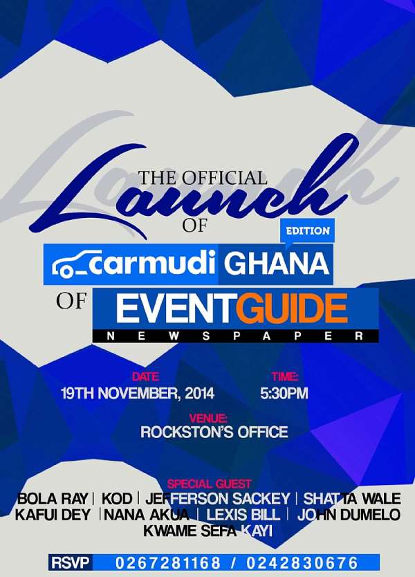 Event Guide Newspaper Magazine Launches Upcoming ‘’Carmudi Edition’’ In ...