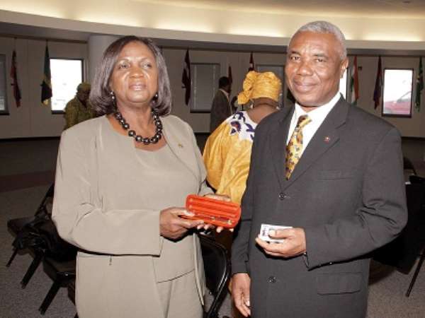 Chief Justice Georgina Theodora Wood Raises Ghana Flag High In Upstate ...