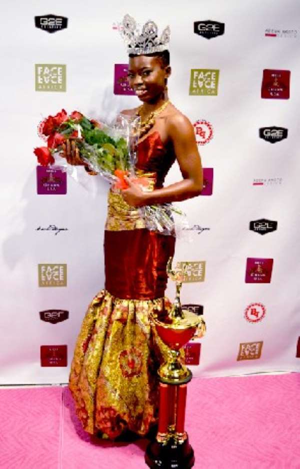 Miss Akua Akyaa Agyeman wins first annual Miss Ghana USA Pageant!