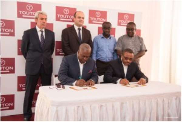 President Mahama Tours Cocoa Touton Processing Company