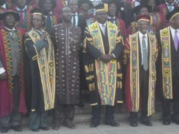 Thousands Graduate From Legon