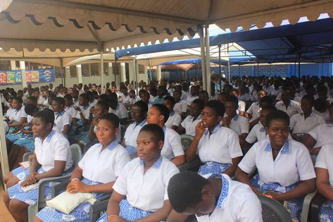 Cowbell Ghana Awards Best Performing Labone SHS Students