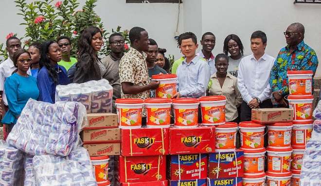 SUNDA & TWYFORD Ceramics Support Legon Students Affected By Atomic Gas ...