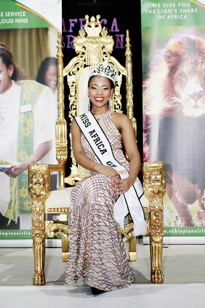 Cameroonian Model Becomes Miss Africa Great Britain 2017