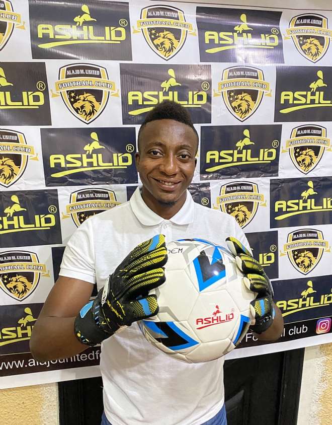 PHOTOS: Goalkeeper Felix Annan Pens 1-Year Partnership Deal With Ashlid ...
