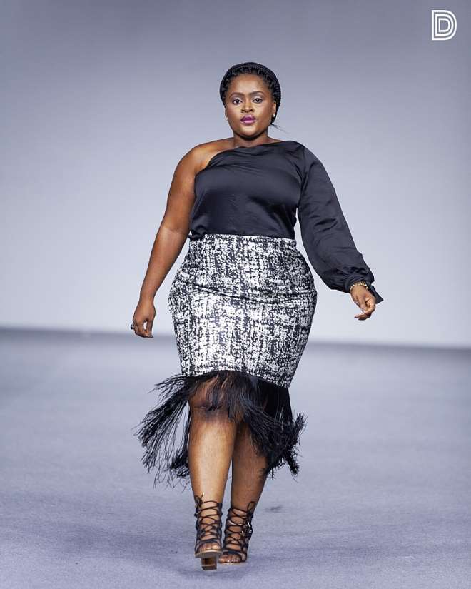 Glitz Fashion Week: Comedienne Jacinta Hits The Runway In Full Glamour ...