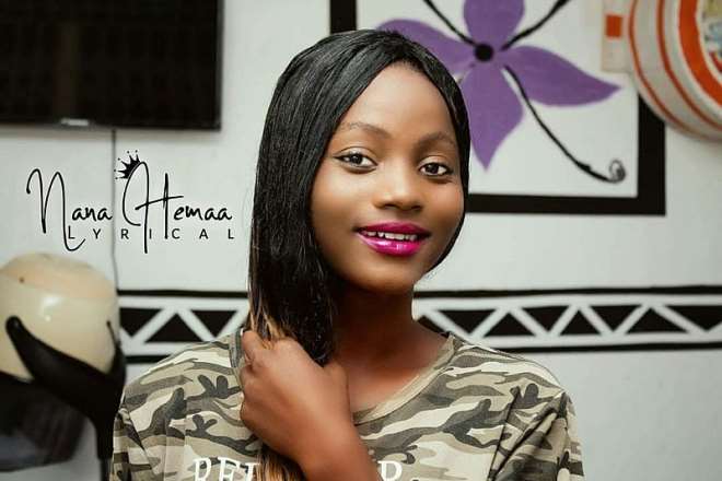 Meet Flawless Female Rapper; Nana Hemaa Lyrical
