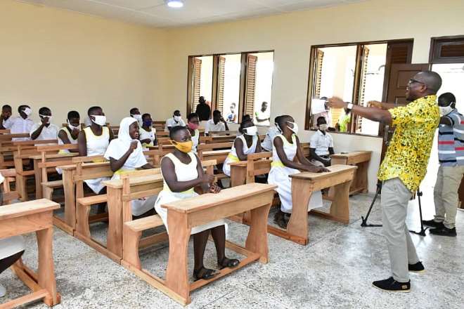 MTN Ghana Foundation’s Classroom Block New Mangoase To Benefit Over 420 ...