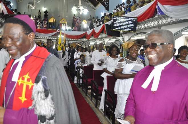 Methodist Church inducts new Presiding Bishop into office in Cape Coast