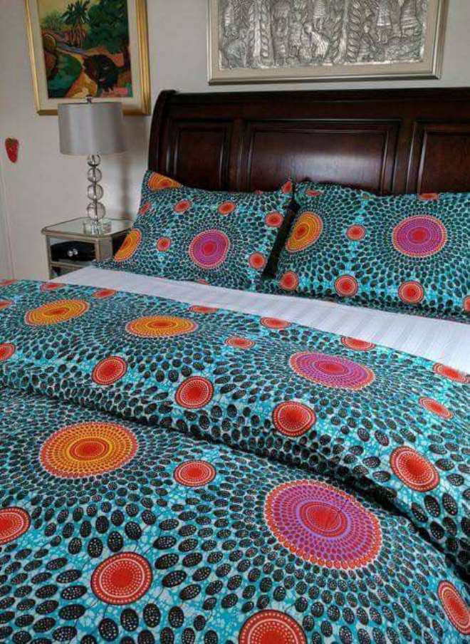 Will You Buy African Print Designed Bed Covers? Here Are Some Designs ...