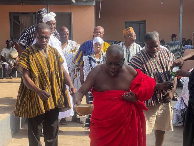 New Gonja Chief and Queen Mother installed in Akuapem Mampong
