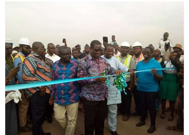 Roads Minister Performs Ceremony As Buipe-Yapei Bridges Reopen