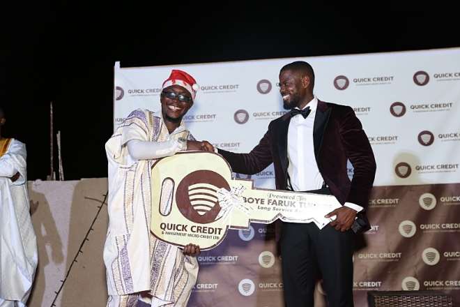 Quick Credit Marks 10 Years; 9 Employees Rewarded To End The Year