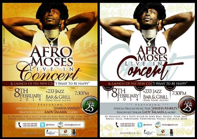 Afro Moses Thrills Fans At +233 As He Unveils ‘I Want To Be Happy’