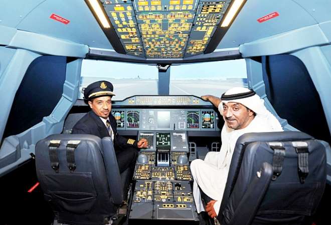 Emirates Airline Lands At The Dubai Mall